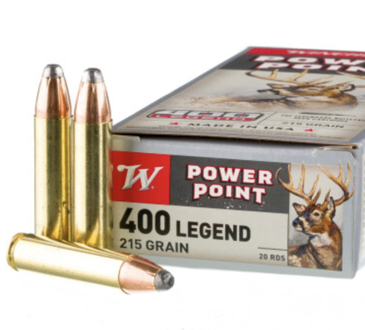 20 Rounds of 215gr SP .400 Legend Ammo by Winchester – showmehunting